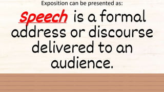 MODULE 3 Writing n Exposition or Discussion on a Familiar Issue to ...