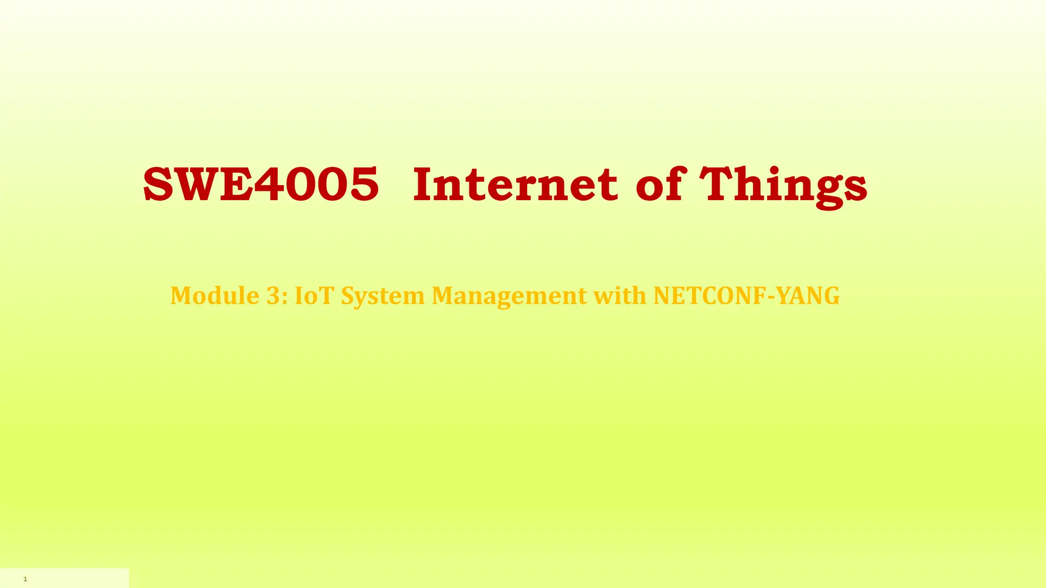 Configuration of IoT devices - Systems managament | PPT