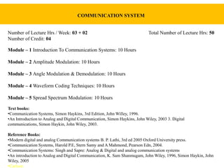 A basic introduction to the communication systems | PPT