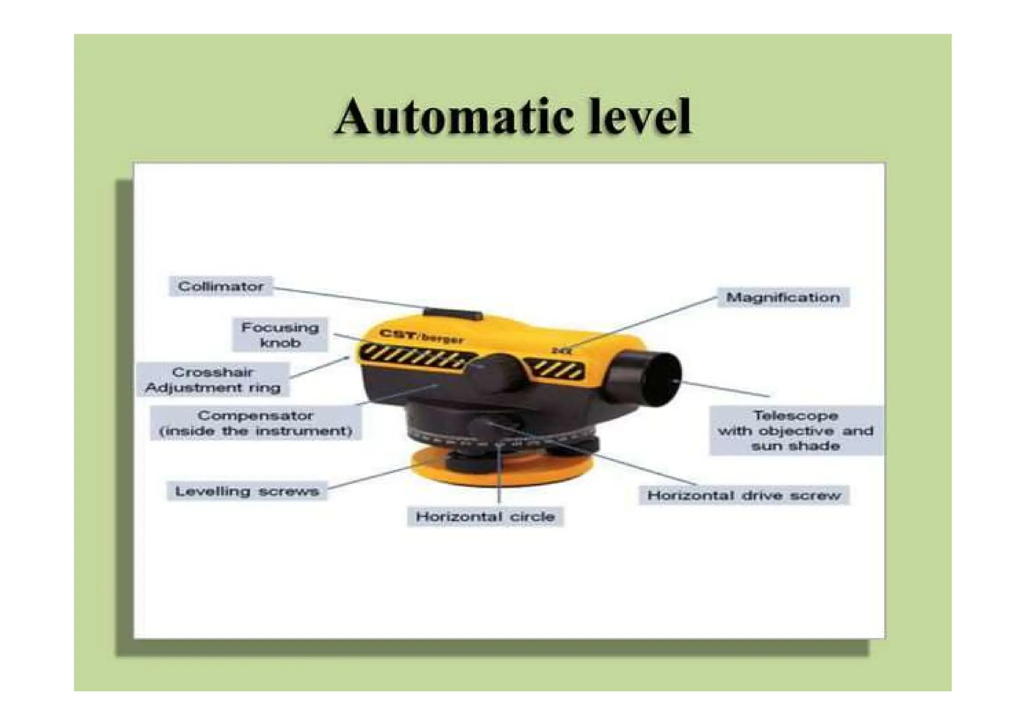 basic surveying levelling and types of levelling notes | PDF