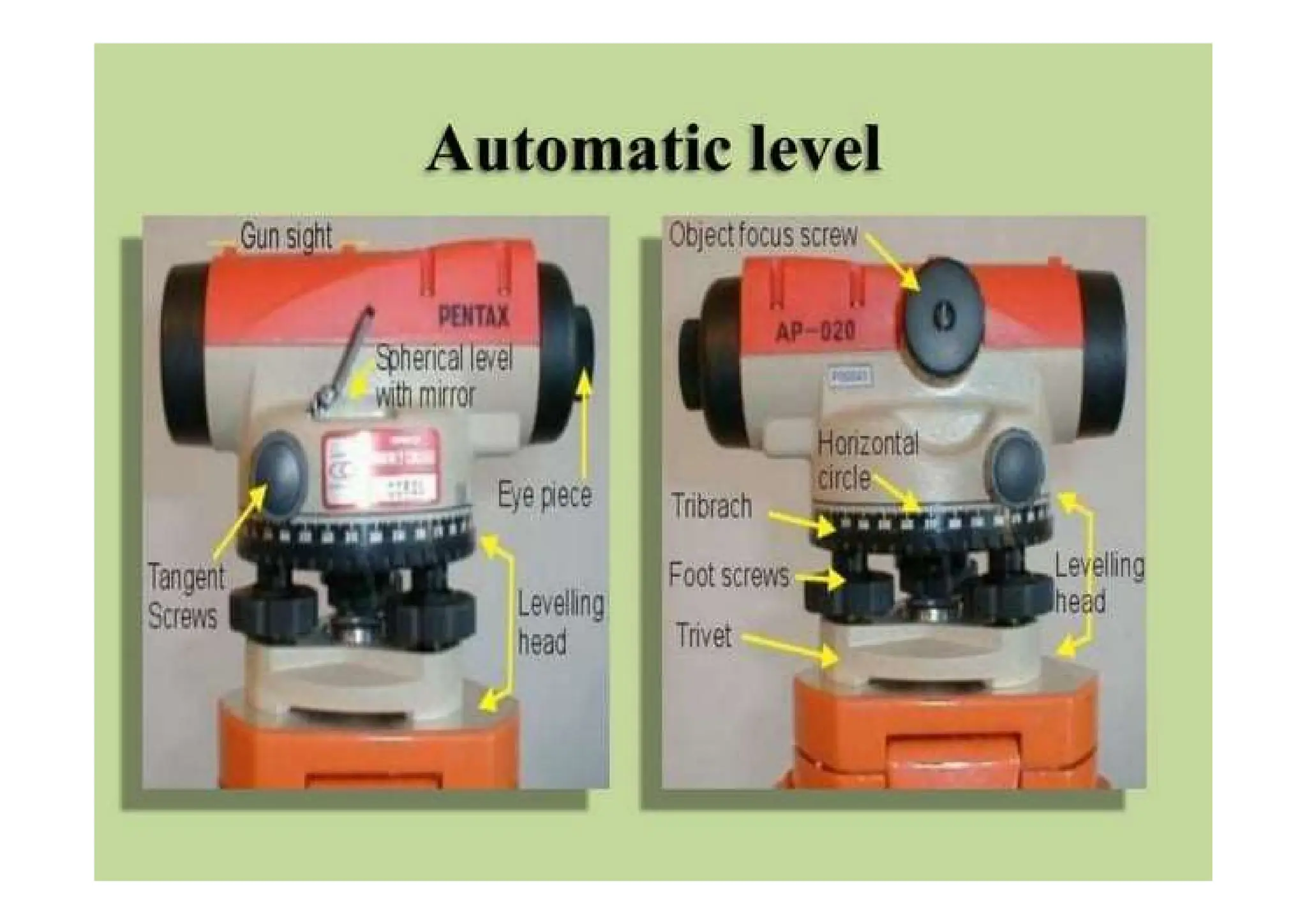 basic surveying levelling and types of levelling notes | PDF
