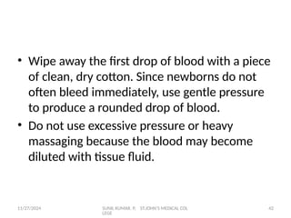Blood Collection order of draw and presentation | PPTX