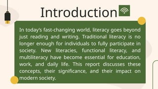 MODULE3.pptx Literacies, Functional Literacy, and Multiliteracy | PPT