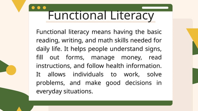 MODULE3.pptx Literacies, Functional Literacy, and Multiliteracy | PPT