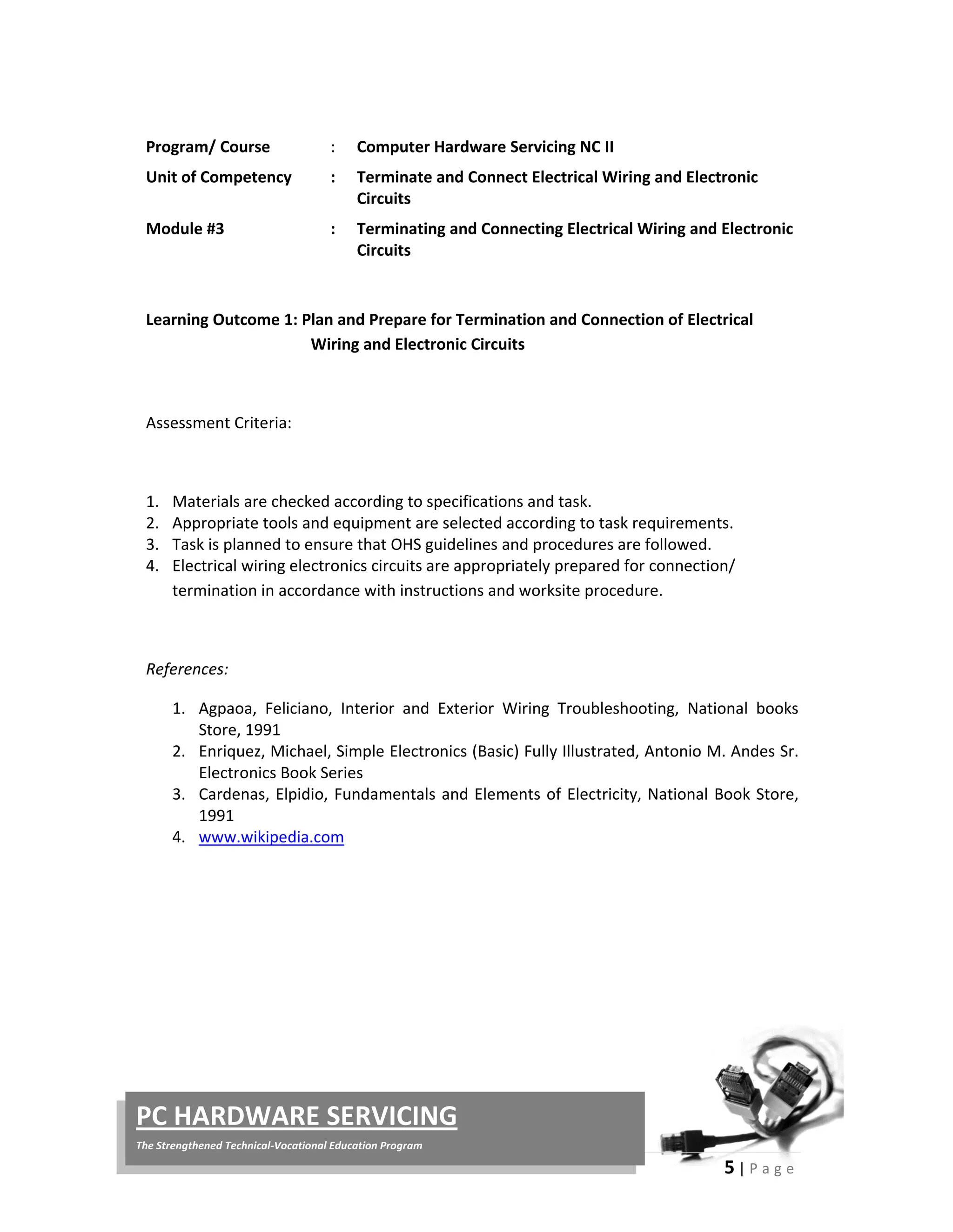 Module 3. Terminating-and-connecting-of-electrical-wirings-and ...