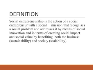 Social Entrepreneurship and Impact Measurement | PDF