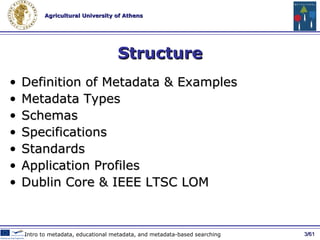 Introducation to metadata | PPT