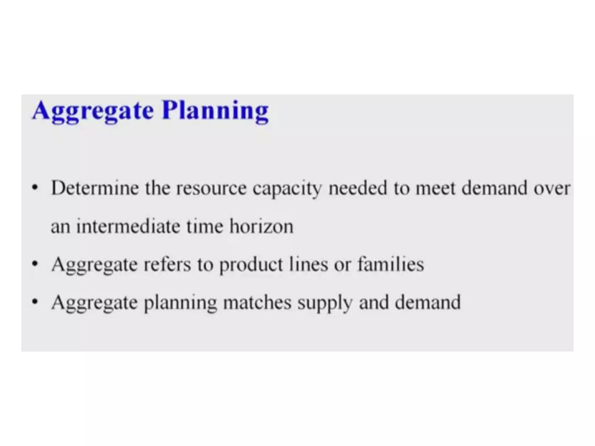 Module 3 - Aggregate Planning Tacticts2.pptx | Logistics | Business