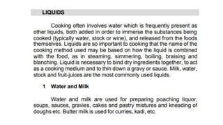 Module 3 basics of food production theory | PPTX