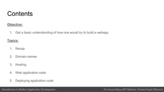 building a web app | PPT
