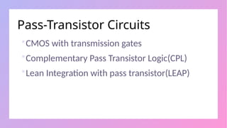 Module3-Combinational Circuits_VLSI Design.pptx