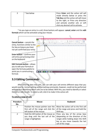 Module 3 comp 312 - computer fundamentals and programming | PDF