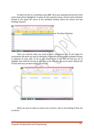 Module 3 comp 312 - computer fundamentals and programming | PDF