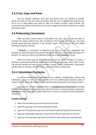 Module 3 comp 312 - computer fundamentals and programming | PDF