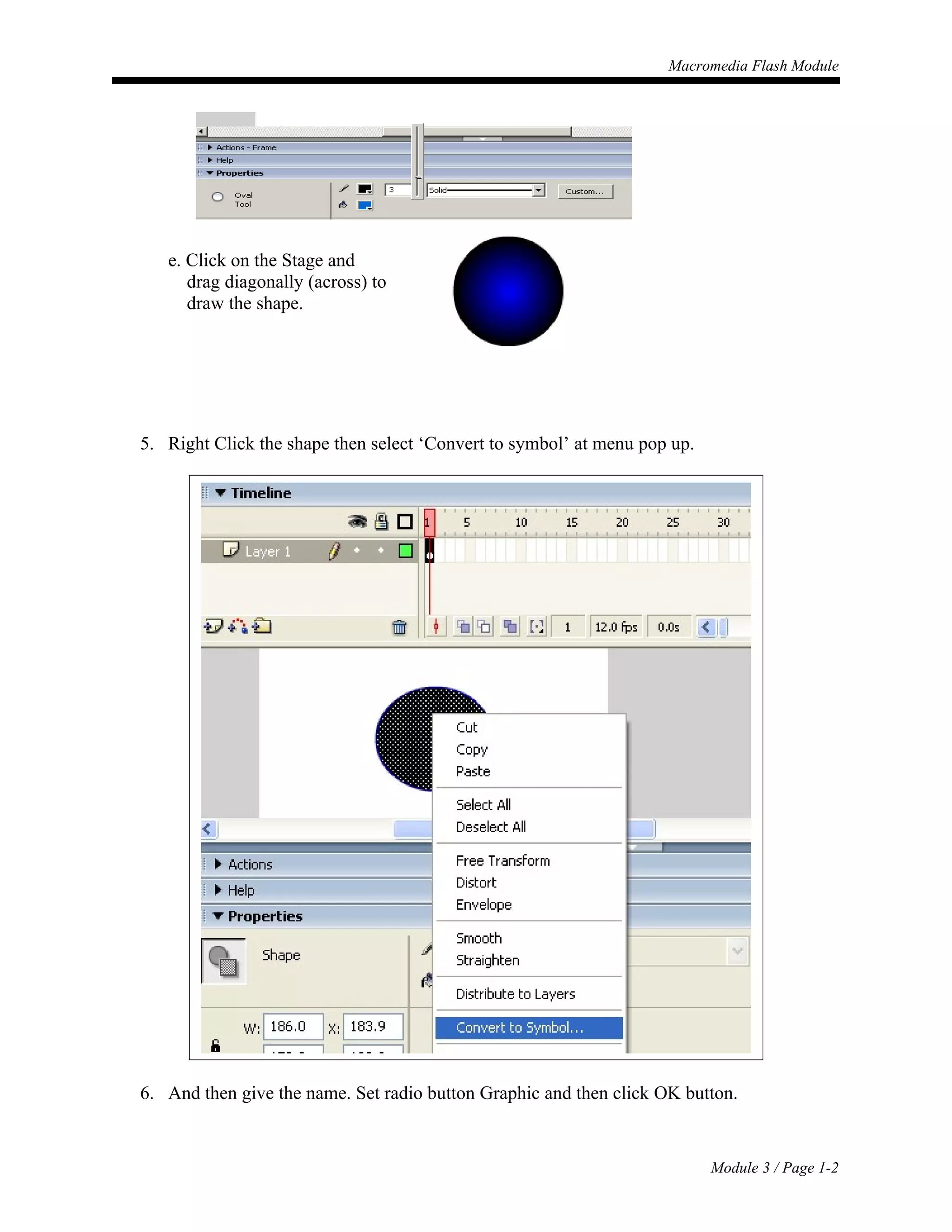 Module 3 creating motion tween | PDF