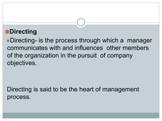 Module 3 - Directing.ppt.pdf in management | PDF