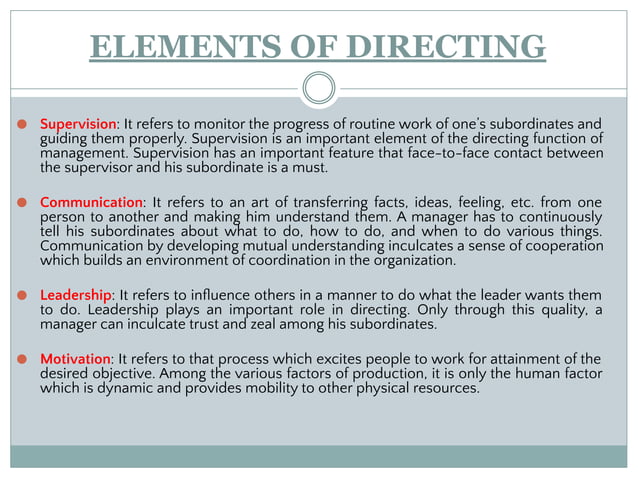 Module 3 - Directing.ppt.pdf in management | PDF