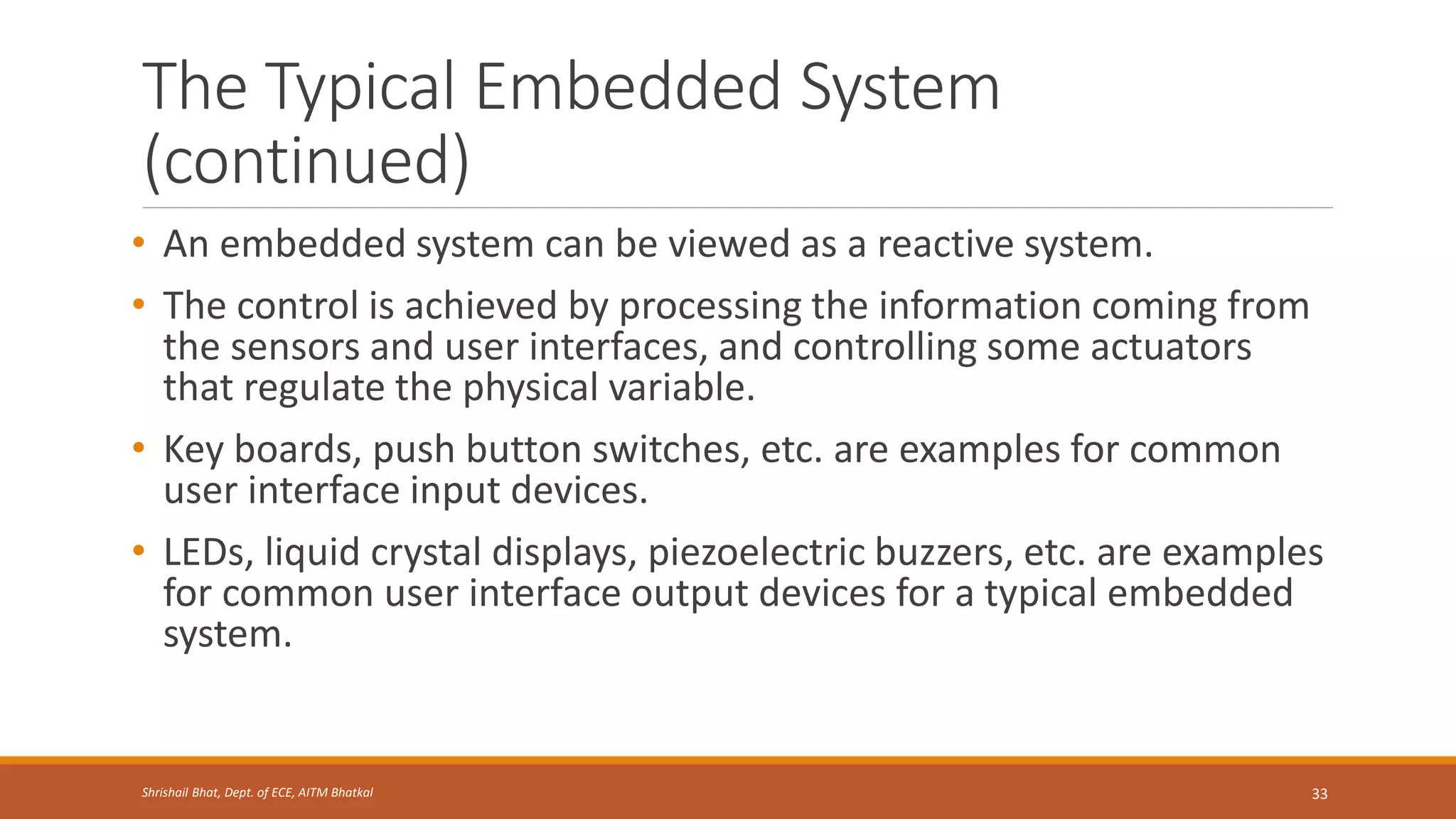 Embedded Systems (18EC62) – Embedded System Components (Module 3) | PDF | Operating Systems ...