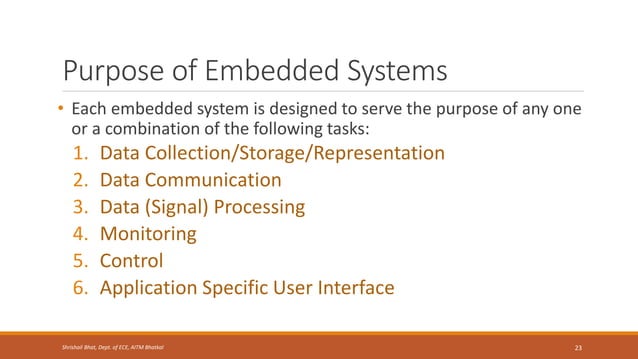 Embedded Systems (18EC62) – Embedded System Components (Module 3) | PDF ...