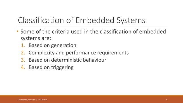 Embedded Systems (18EC62) – Embedded System Components (Module 3) | PDF ...