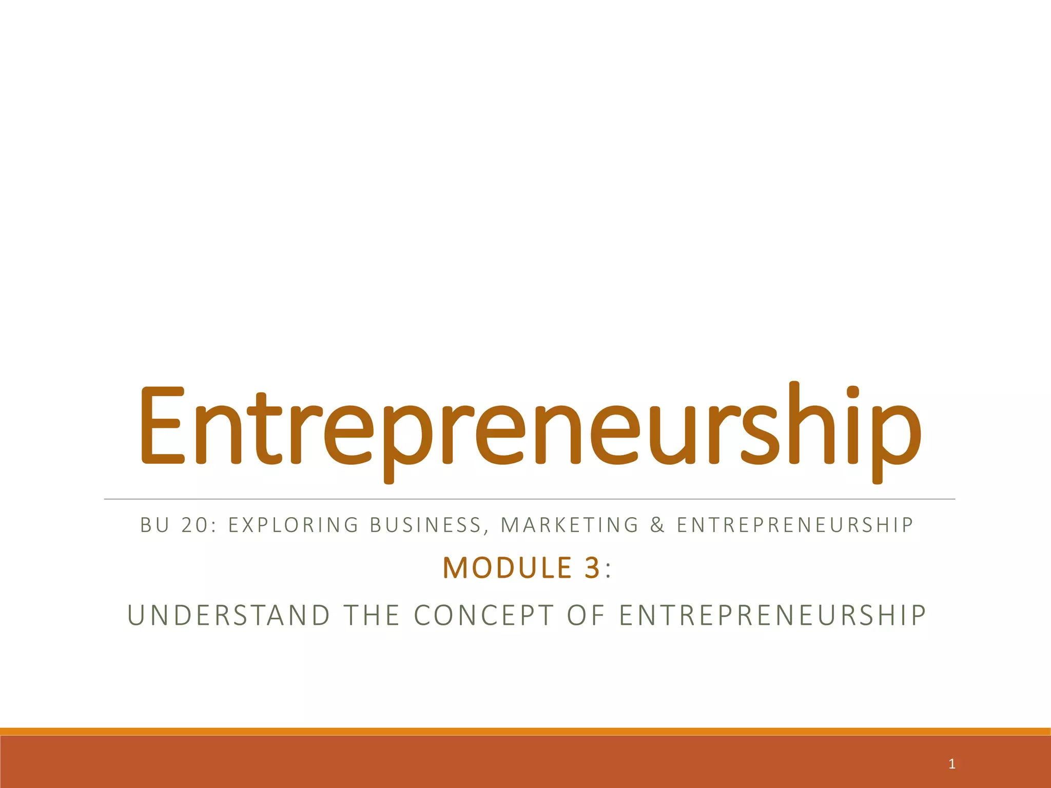 Module 3 -_entrepreneurship (1) | PPTX