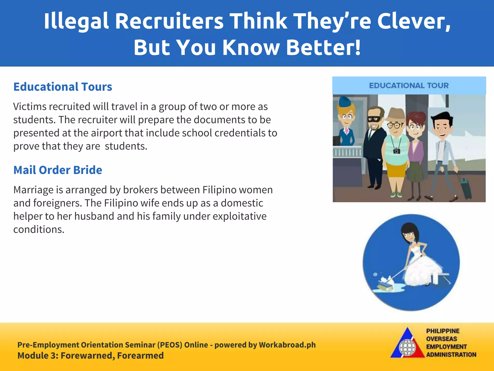 MODULE 3 - FOREWARNED, FOREARMED | PPTX