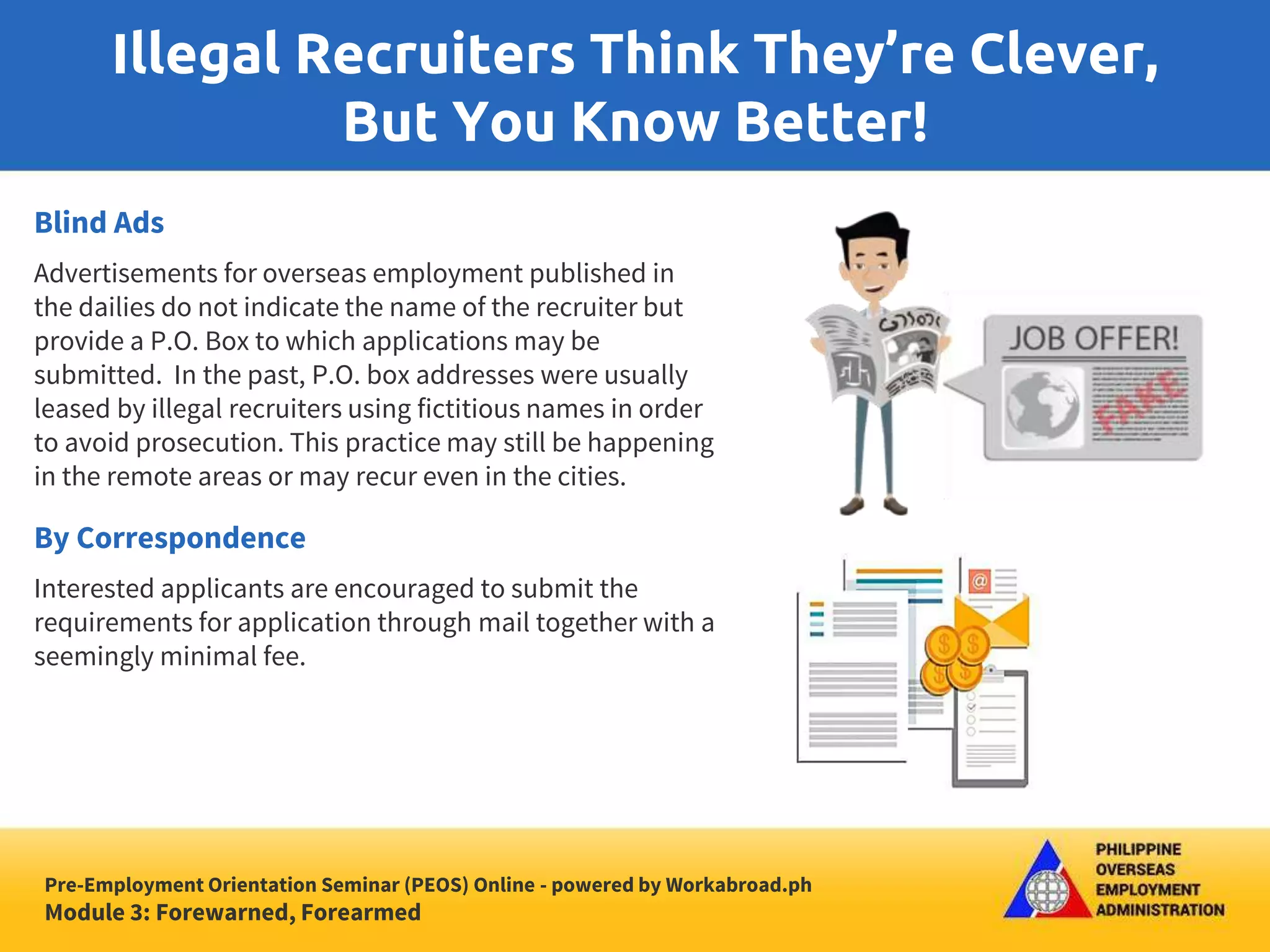 MODULE 3 - FOREWARNED, FOREARMED | PPTX