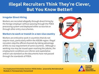 MODULE 3 - FOREWARNED, FOREARMED | PPTX