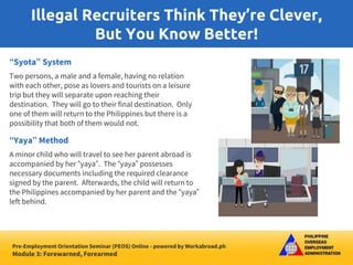 MODULE 3 - FOREWARNED, FOREARMED | PPTX