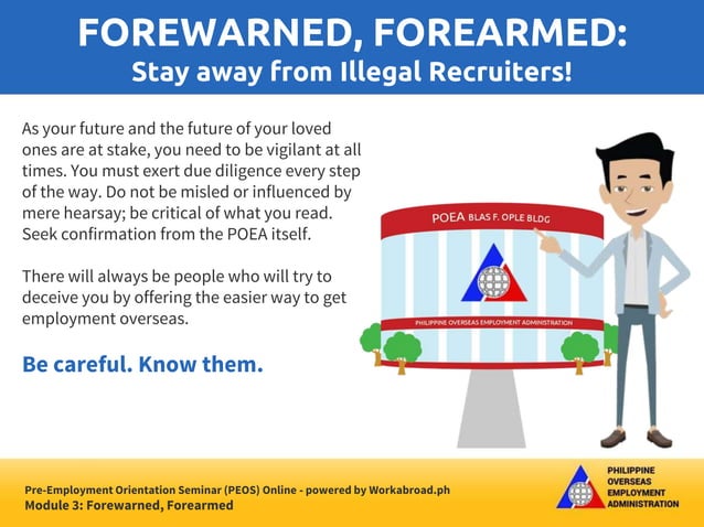 MODULE 3 - FOREWARNED, FOREARMED | PPTX