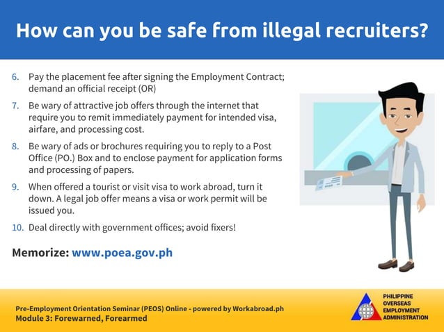 MODULE 3 - FOREWARNED, FOREARMED | PPTX