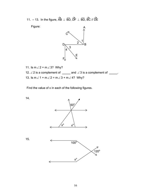 Module 3 geometric relations | PDF | Physics | Science