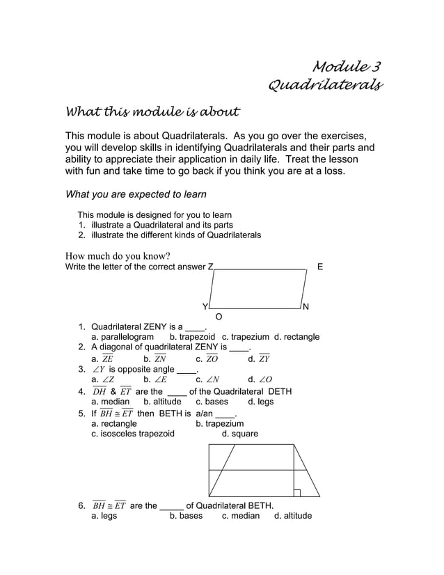 Module 3 geometry of shape and size | PDF