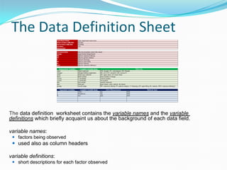 good practices in formatting ms excel spreadsheets | PDF