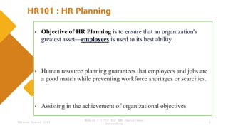 Module 3 - HR101 Planning and Recruitment.pptx