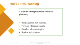 Module 3 - HR101 Planning and Recruitment.pptx