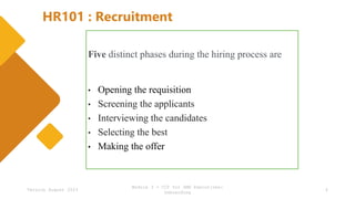 Module 3 - HR101 Planning and Recruitment.pptx