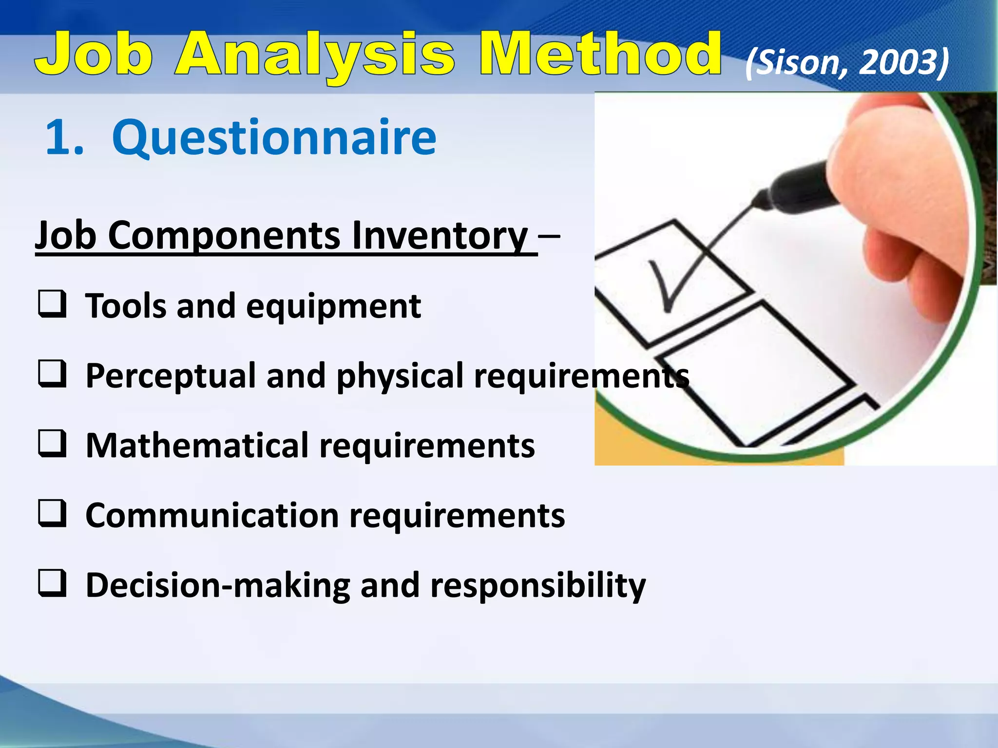 Module 3 - Job Analysis, Job Design, Job Evaluation | PDF