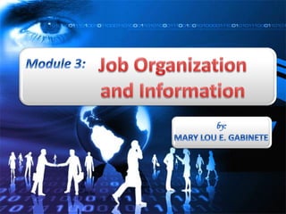 Module 3 - Job Analysis, Job Design, Job Evaluation | PPT