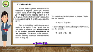 Module 3 lesson 1- unit and recipe conversion | PPTX