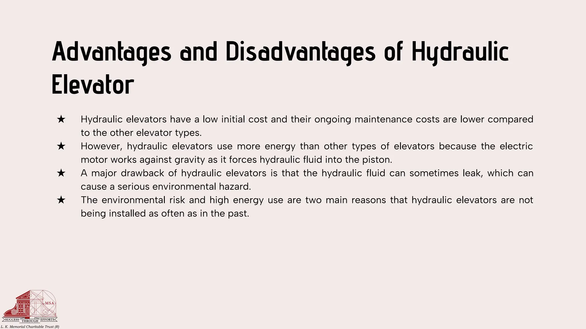 Elevators Definitions, Types and Applications | PDF