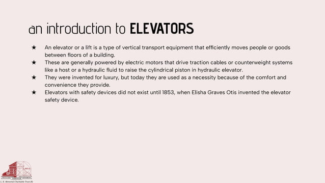 Elevators Definitions, Types and Applications | PDF