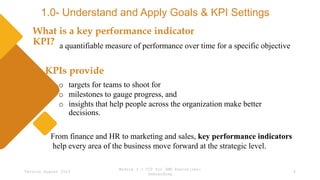Module 3 - LO1 Goal Settings and KPI.pptx