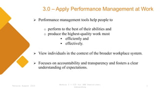 Module 3 - LO3 Performance Management.pptx