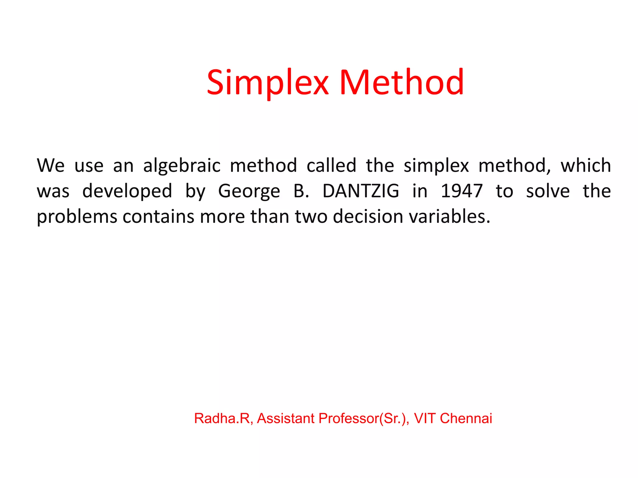 Module 3 lp-simplex | PDF | Programming Languages | Computing