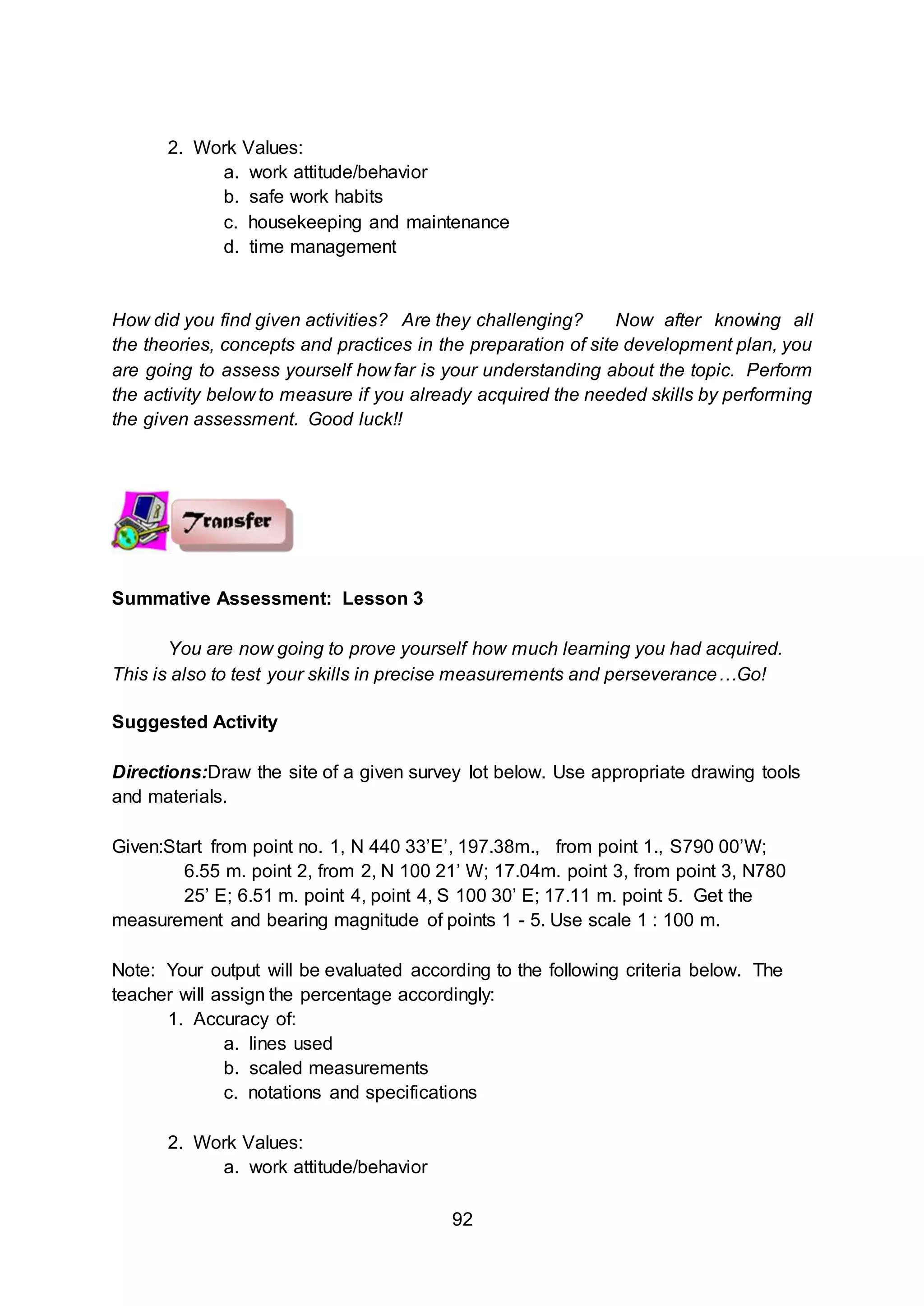 Module 3 module 1 architecural layout & details | DOCX
