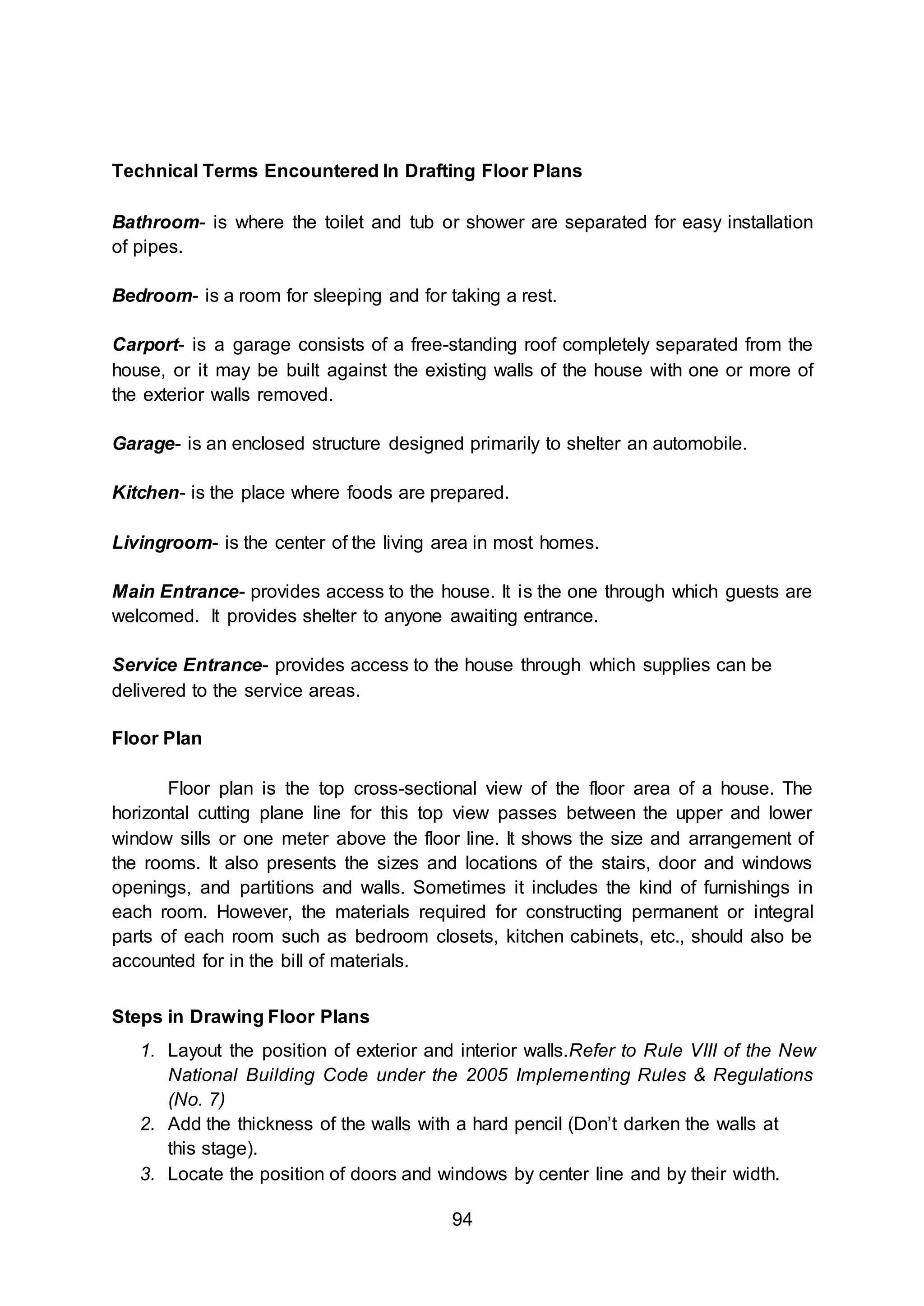 Module 3 module 1 architecural layout & details | DOCX
