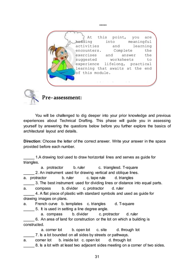 Module 3 module 1 architecural layout & details | DOCX