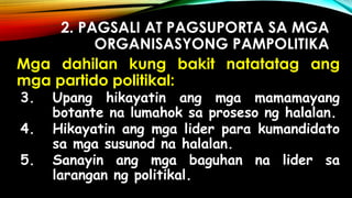 Module 3 - Politikal at Pansibikong Pakikilahok.pptx