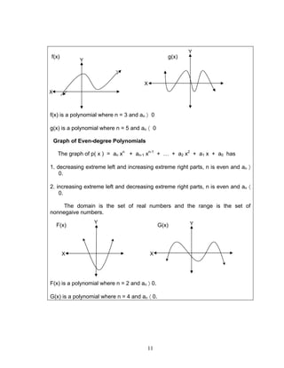 Module 3 polynomial functions | PDF | Physics | Science
